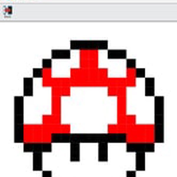 Using online Small Basic to render a bitmap using a 2D array - Toad!