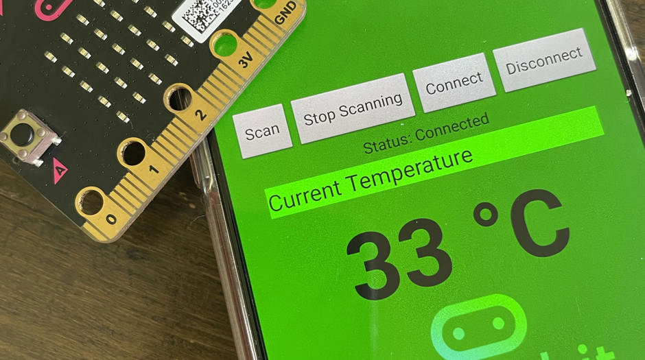 Make a micro:bit data logging app