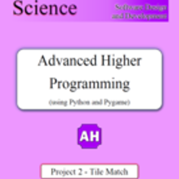 Games Programming Object Orientated Programing And Pygame Booklet 2