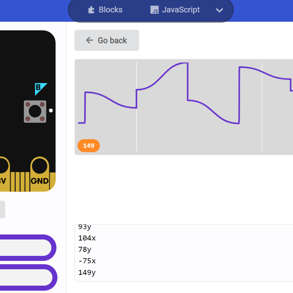 Datalogging with the microbit