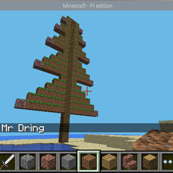 Festive Fun with Minecraft and a Raspberry Pi