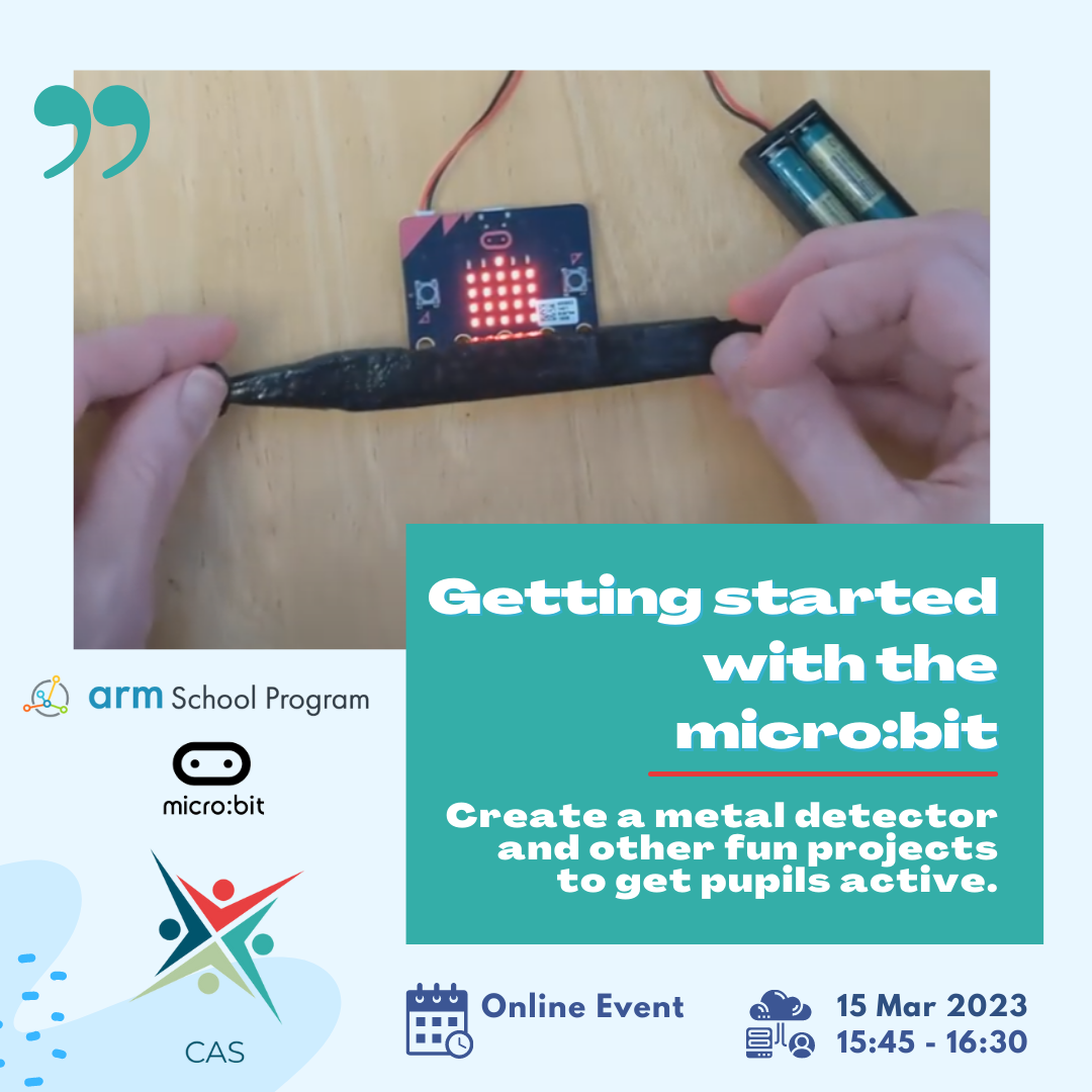 micro:bit - creating a metal detector and getting active